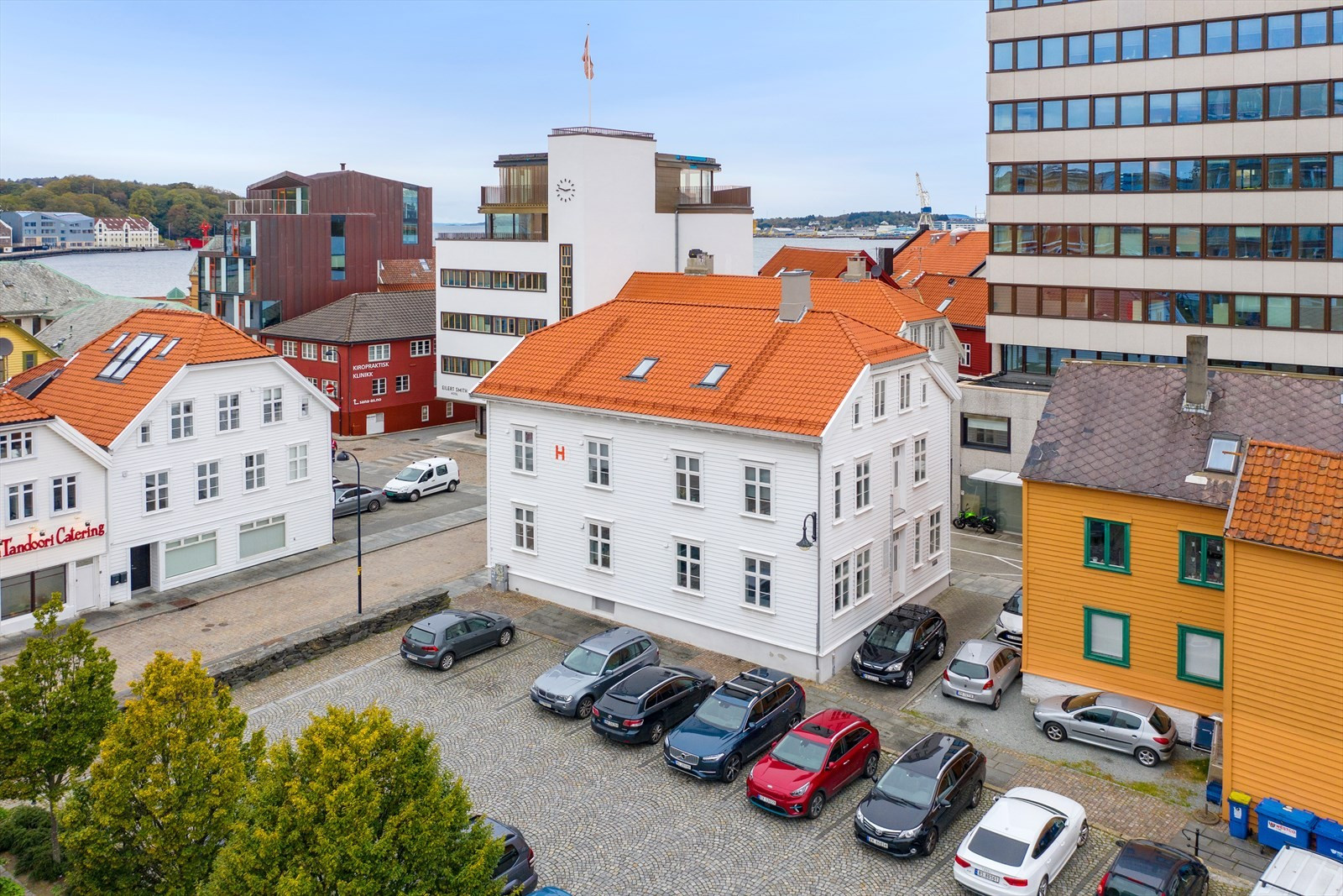 Stavanger sentrum. Flotte kontorer i kontorvilla vis a vis Eilerts ...